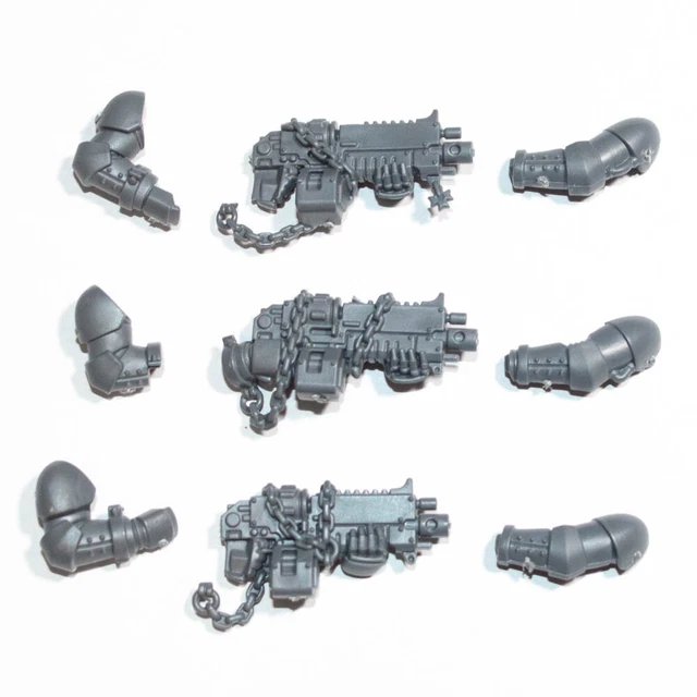 BLACK TEMPLARS PRIMARIS Crusader Squad Auto Bolt Rifle x 3 [40K Bits] £ ...