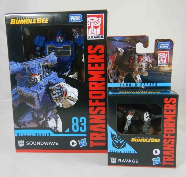 NEW TRANSFORMERS STUDIO Series SOUNDWAVE Voyager Class #83 AND Core ...