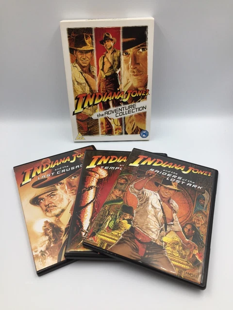 THE ADVENTURES OF Indiana Jones The Complete DVD Movie Collection 4 ...