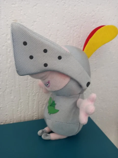 PEPPA PIG GEORGE Knight Soft Toy, 20cm £2.50 - PicClick UK