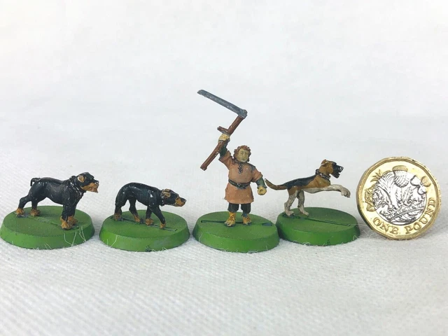 FARMER MAGGOT AND Dogs Painted Lord of the Rings Hobbit MESBG LOTR EUR ...