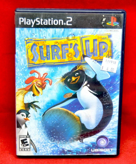 PLAYSTATION 2 PS2 Surf's Up Movie Ubisoft Surf's Up Rated E CIB clean ...