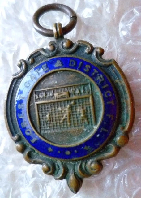 MEDAL- FOREST GATE District F L Medal, SILVER £27.99 - PicClick UK