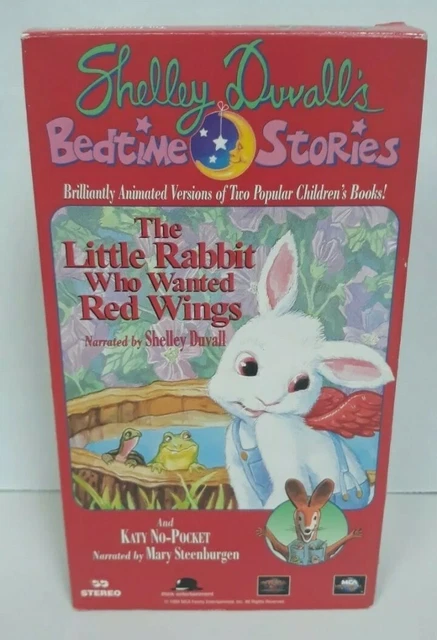 SHELLEY DUVALL'S BEDTIME Stories VHS 1993 The Little Rabbit Who Wanted ...