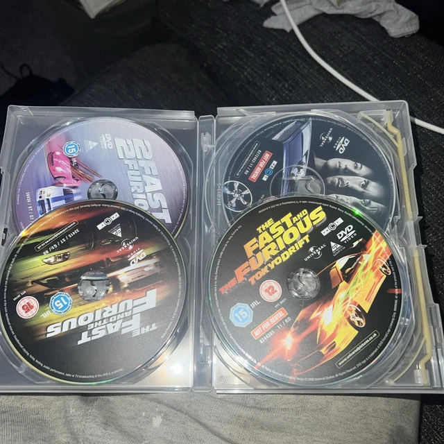 THE FAST AND Furious 1-5 (Box Set) (DVD, 2011) £1.50 - PicClick UK