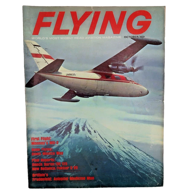 FLYING MAGAZINE OCTOBER 1964 Airplanes Vintage £7.39 - PicClick UK