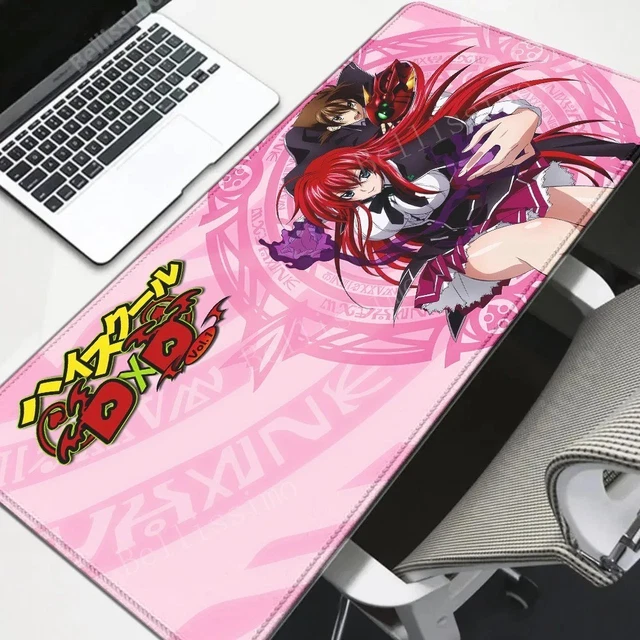 HIGHSCHOOL DXD ANIME Keyboard Desk Mat Large Mouse Mat Locked Edge 60cm ...