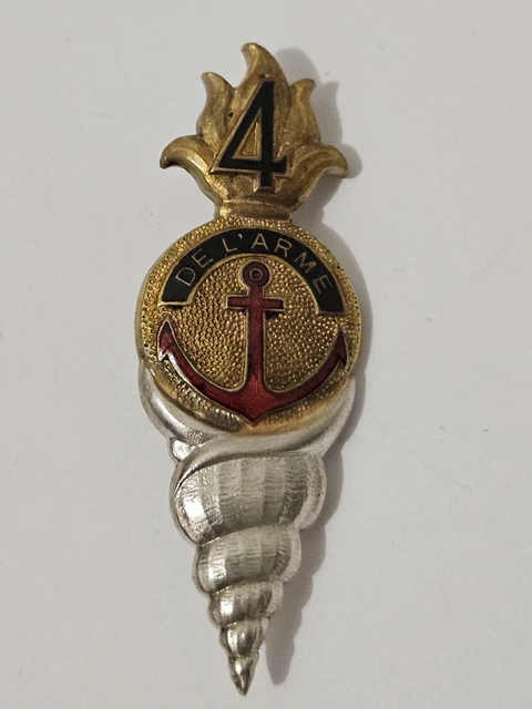 ARTILLERIE COLONIALE RARE Insigne 4è RAC De L'arme Drago Beranger ...