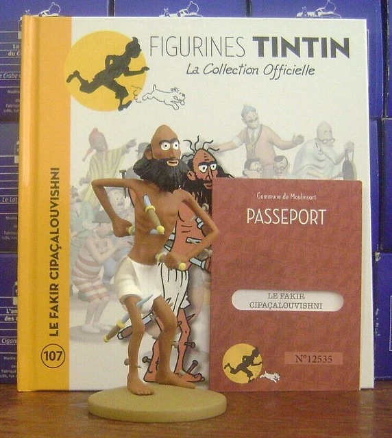 FIGURINE / FIGURE Tintin La collection officielle N°107 Le Fakir ...
