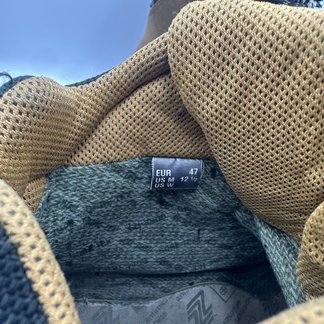 TREZETA GORE-TEX BROWN suede Walking Boots Vibram sole Mens UK 12 Eur ...