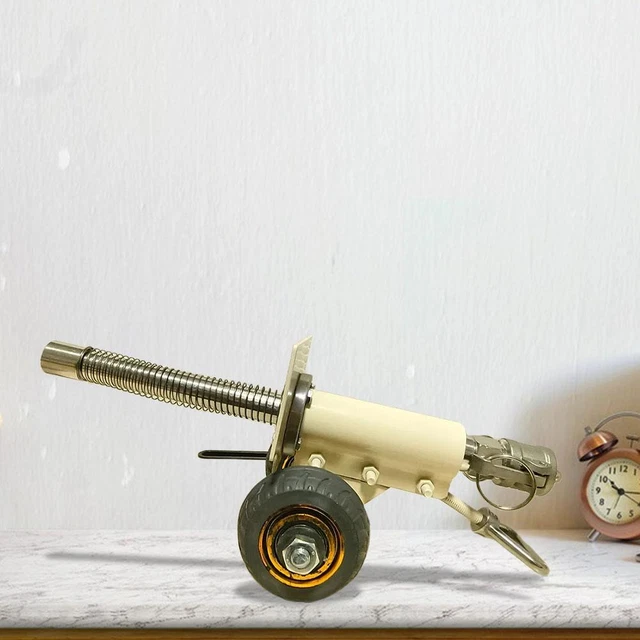 STAINLESS STEEL FIRECRACKER Artillery Cannon Mini Cannon Model ...