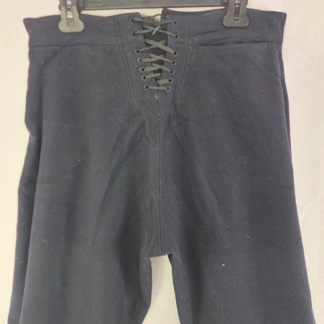 US NAVY CRACKER Jack 13 button uniform pants Black Size 32R £33.77 ...