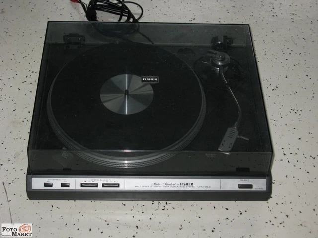 FISHER TURNTABLE PLATTENSPIELER MT 6310 Stylus ST44-D Belt Drive DC ...