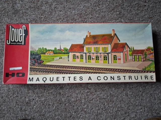 RARE VINTAGE JOUEF 1979 Gare De Neuvy STATION TERMINUS HO/OO GAUGE £40. ...