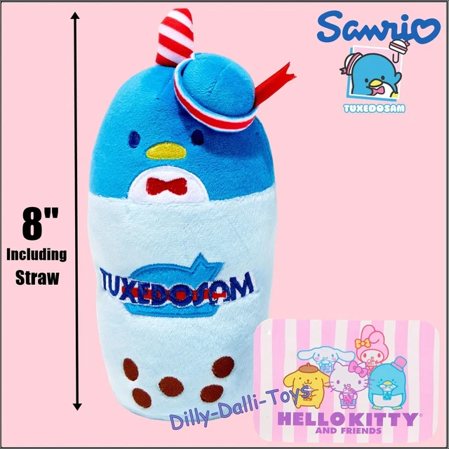 SANRIO TUXEDO SAM Plush Toy Boba Tea Series Tuxedosam Penguin 8" Tall ...