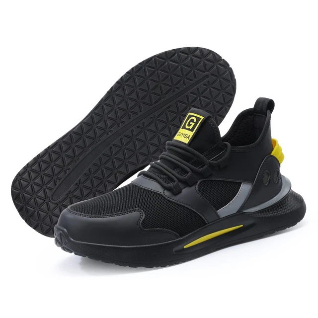 MENS SAFETY SHOES Work Trainers Womens Steel Toe Cap Lightweight Hiking ... MENS SAFETY SHOES Work Trainers Womens Steel Toe Cap Lightweight Hiking ...