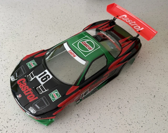 HONDA NSX CASTROL Mugen Honda Painted Body Tamiya M02/M04/M05/M06/M08/m ...