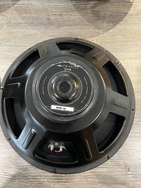 EMINENCE ALPHA 15A Speaker Bass Drive Unit For Open Baffle Project X 3 ...