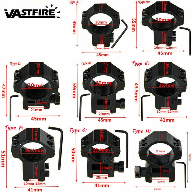 HUNTING RIFLE HUNTING Scope Mount Adapter 11/20mm Weaver Picatinny Rail ...