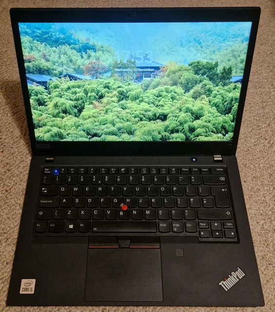 LENOVO THINKPAD T14 Windows 11 Gen 1 14" Laptop i5-10210U 8GB 256GB SSD ...