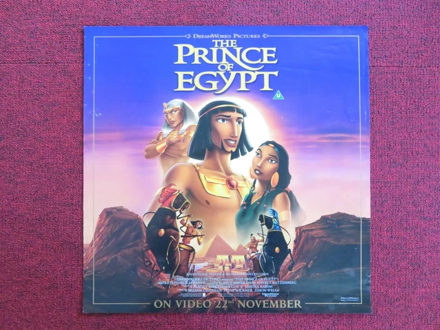 THE PRINCE OF Egypt Vhs Video Poster Val Kilmer Ralph Fiennes 1998 £13.99 - PicClick UK