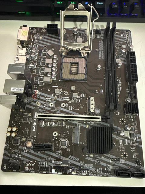 MSI H410M-A PRO Socket LGA 1200 DDR4 Motherboard MAX 64GB £42.36 ...