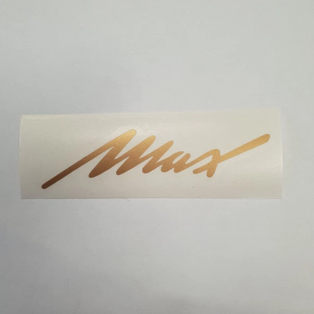 AUFKLEBER NSU MAX *gold* Sticker Logo Abziehbild *Oldtimer*Motorrad EUR ...