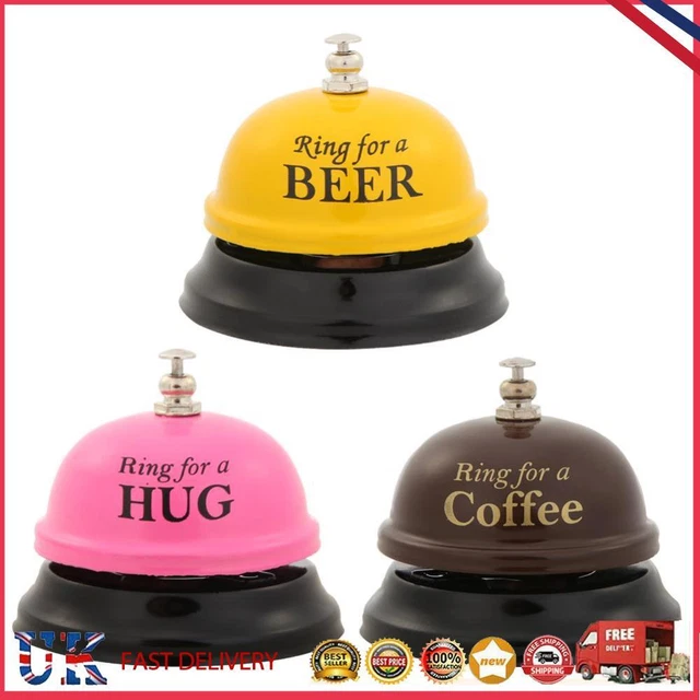 PRACTICAL RESTAURANT TIMER Hotel Counter Reception Bar Ringer Bell ...