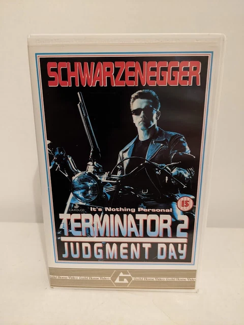 TERMINATOR 2 JUDGEMENT Day Big Box Ex-Rental VHS Guild £25.00 - PicClick UK