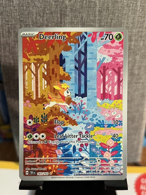 DEERLING [ILLUSTRATION RARE] - 165/162 - Forces Temporelles - Neuf sous ...