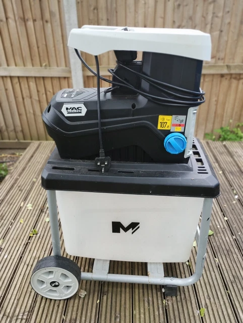 MAC ALLISTER MSHP2800D-2 Electric Garden Shredder £28.06 - PicClick UK