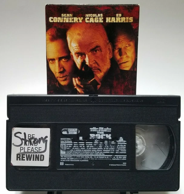 THE ROCK MOVIE (VHS Tape) Sean Connery £1.16 - PicClick UK