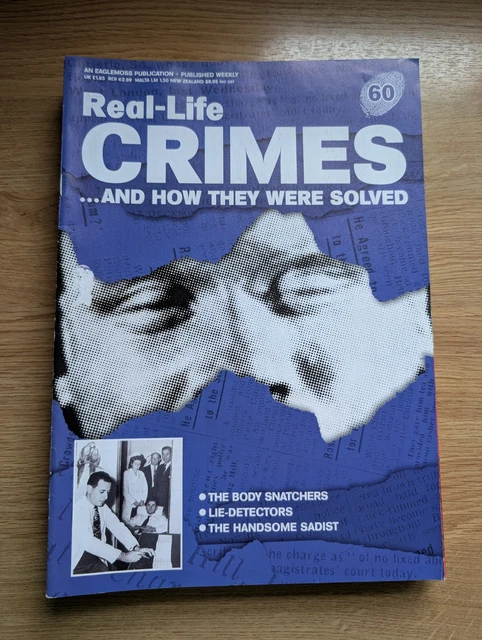 REAL LIFE CRIME Magazines Nos 60-65, 67, 76, 79-81, 85, 87 £2.50 ...