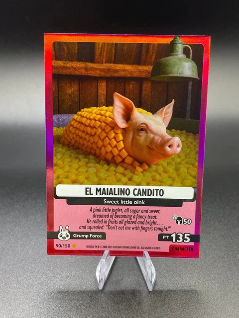 PANINI ITALIAN BRAINROT El Maialino Candito Alpha Series 2025 90/150 ...