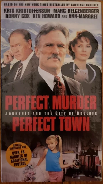 PERFECT MURDER, PERFECT Town (VHS, 2000) Kris Kristofferson New ...