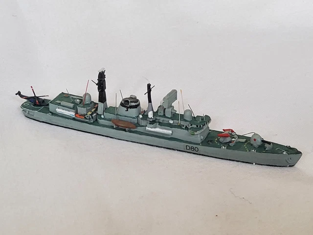 HMS. SHEFFIELD WATERLINE Metal Cast Model £26.72 - PicClick UK