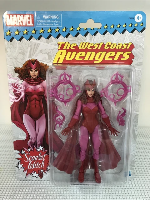 FIGURINE MARVEL LEGENDS Retro Scarlet Witch West Coast Avengers échelle ...