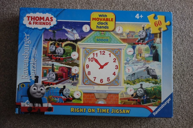 THOMAS THE TANK Engine Right on Time Clock Jigsaw puzzle - 60 pieces £2 ...
