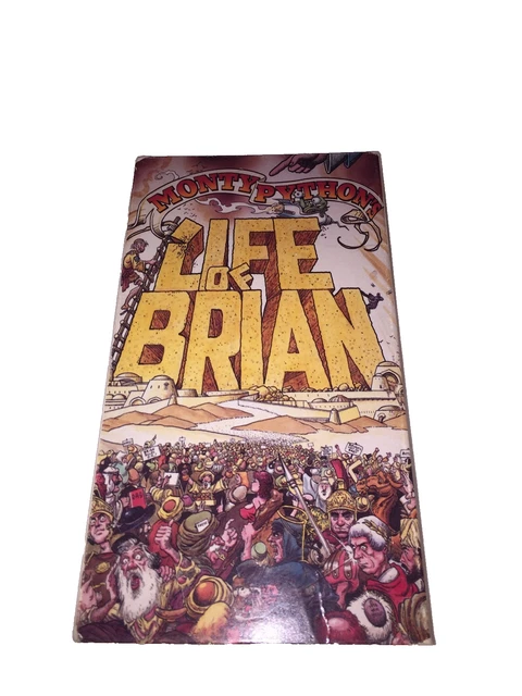 MONTY PYTHON'S LIFE of Brian 1979 (VHS, 1991) Comedy Cult Classic £8.02 ...