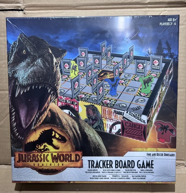 JURASSIC WORLD DOMINION Tracker Board Game - New & Sealed - Free ...