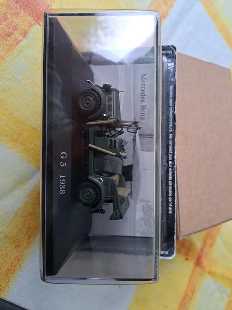 DE AGOSTINI MERCEDES Benz G5 Jeep 1938 Modellauto 1:43 Sammler Modell ...