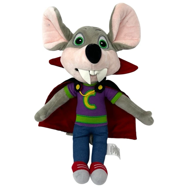CHUCK E CHEESE Vampire Plush Halloween Boo-Tacular 12" Stuffed Animal ...