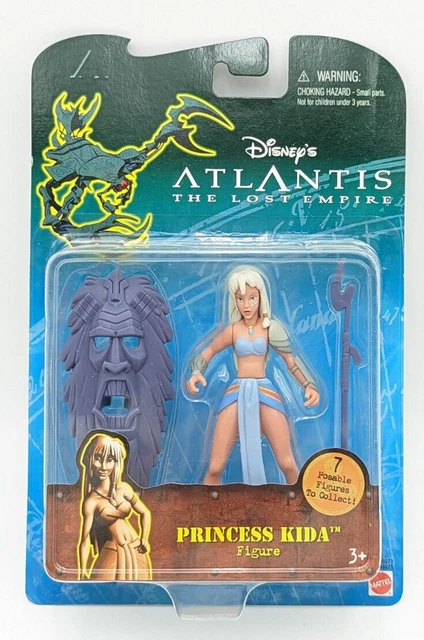 VINTAGE 2000 MATTEL Disney's Atlantis Princess Kida 4" Figure Sealed ...