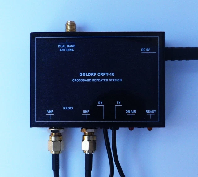CROSSBAND REPEATER CONTROLLER with 20W diplexer: complete set, GOLDRF ...