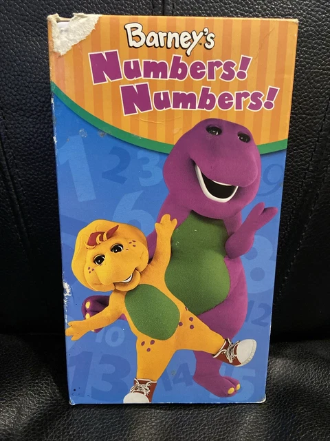 BARNEY’S NUMBERS! NUMBERS! VHS 2003 HiT Entertainment Barney Home Video ...