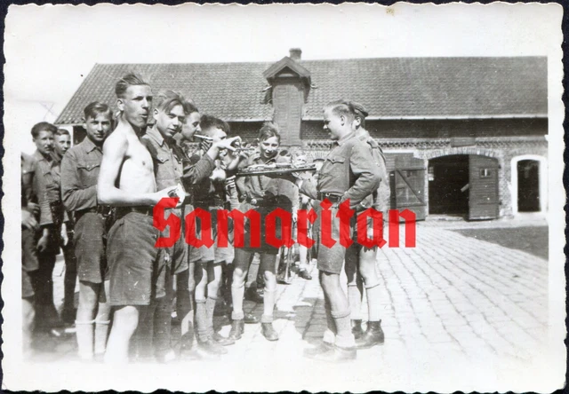 I11/39 WW2 ORIGINAL Photo Of German Wehrmacht Boy Scouts £6.95 ...