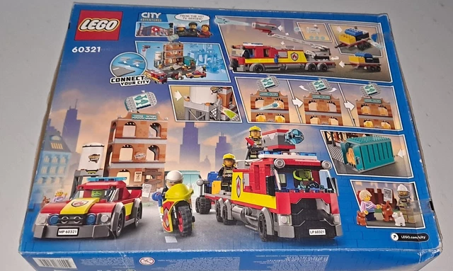 LEGO 60321 CITY fire brigade caserne pompier NEUF/jpj27 EUR 60,00 ...