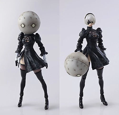 NIER AUTOMATA BRING Arts 2B & machine life (set) action figure Anime ...