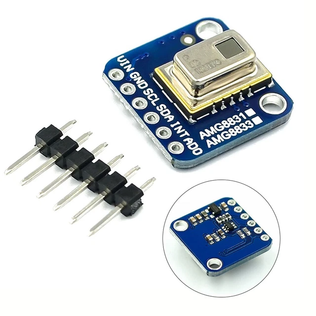 MINI CAMERA MODULE with AMG8833 Infrared Thermal Sensor for Raspberry ...