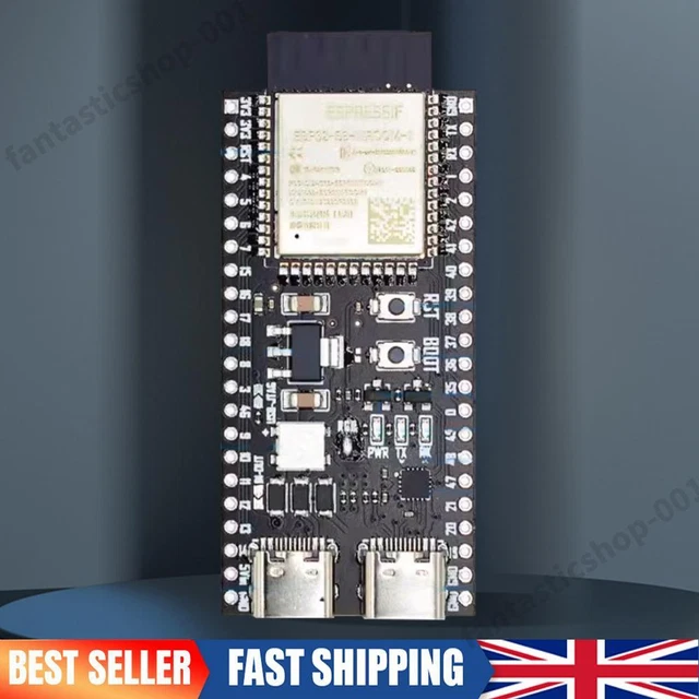 ESP32/ ESP32-S3/ESP32-C3 DEVELOPMENT Board Dual Type-C (N16R8 Not Welded) £7.19 - PicClick UK